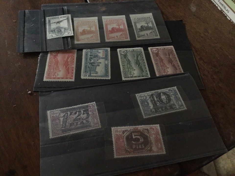 Small Collection Spain Republic 1930’s Stamps Cat.value £200 + [SG ...