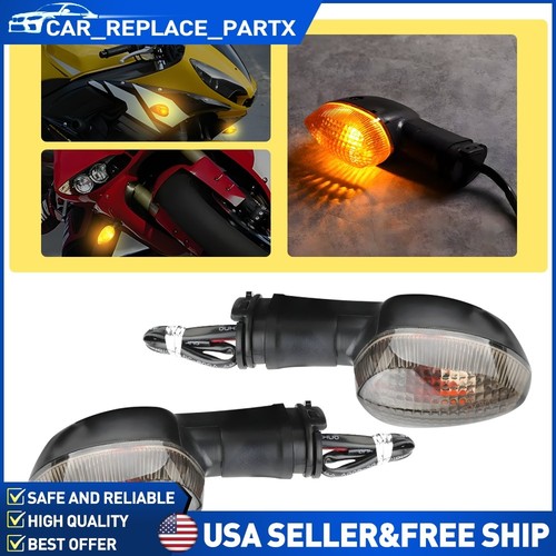 For YAMAHA YZF R6 2003-2016 Flush Mount SMOKED Turn Signals Indicator ...