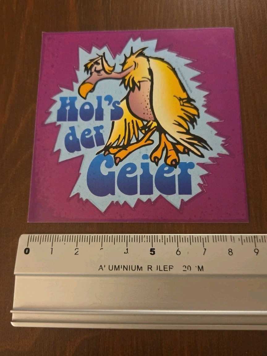 Walt Disney Aufkleber * Sticker * Hol's der Geier | eBay