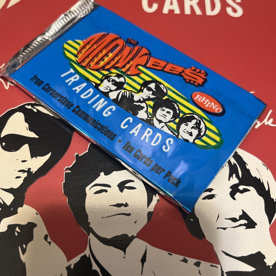 The Monkees Trading Cards Complete Set With binder Plus Extra Cards And ...