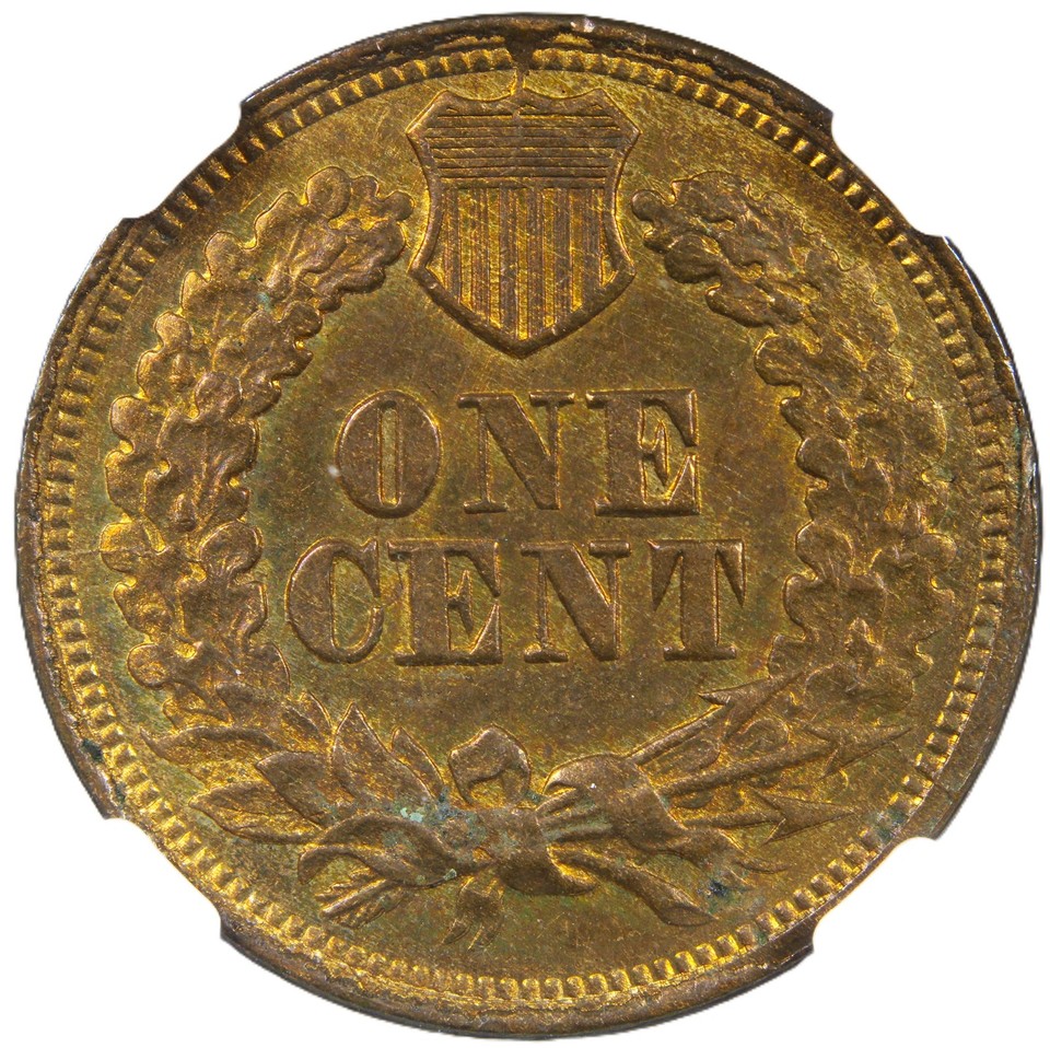1867 1C NGC MS62RB - Indian Cent - Better Date | eBay