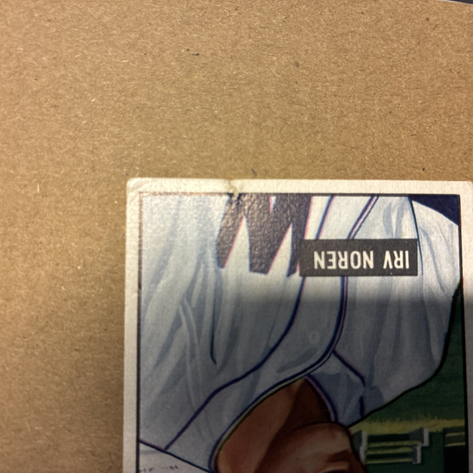 1951 Bowman #241 - Irv Noren (Free Ship) | eBay