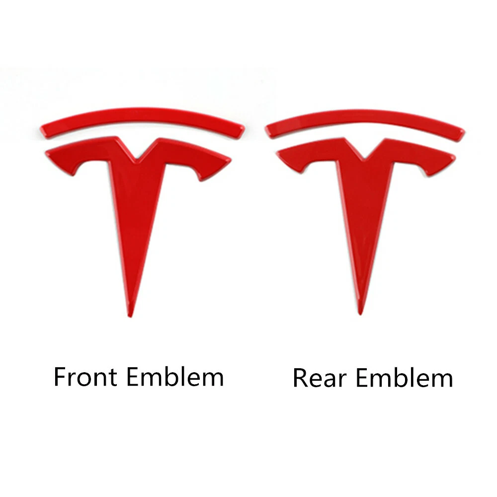 Tesla Logo Red