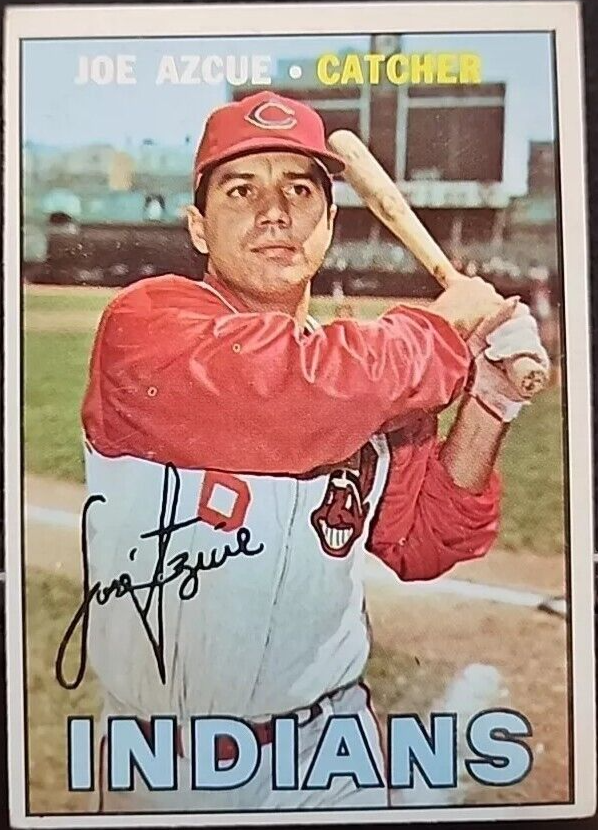 1967 Topps Baseball, Joe Azcue #336 Cleveland Indians, VG+ Condition | eBay