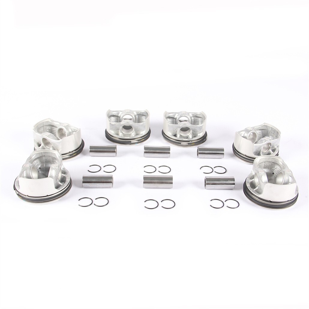 2.5L Piston & Ring Assembly Kit Fit For BMW 323i 525i X3 Z4 N52 ...