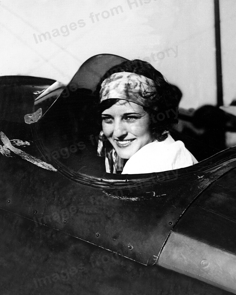 8x10 Print Ruth Elder Aviation Pioneer & Actress 1927 #5502589 | eBay