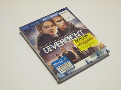 Divergent Digi-Book Blu-ray + DVD + Digital HD (Expired) 31398198819| eBay