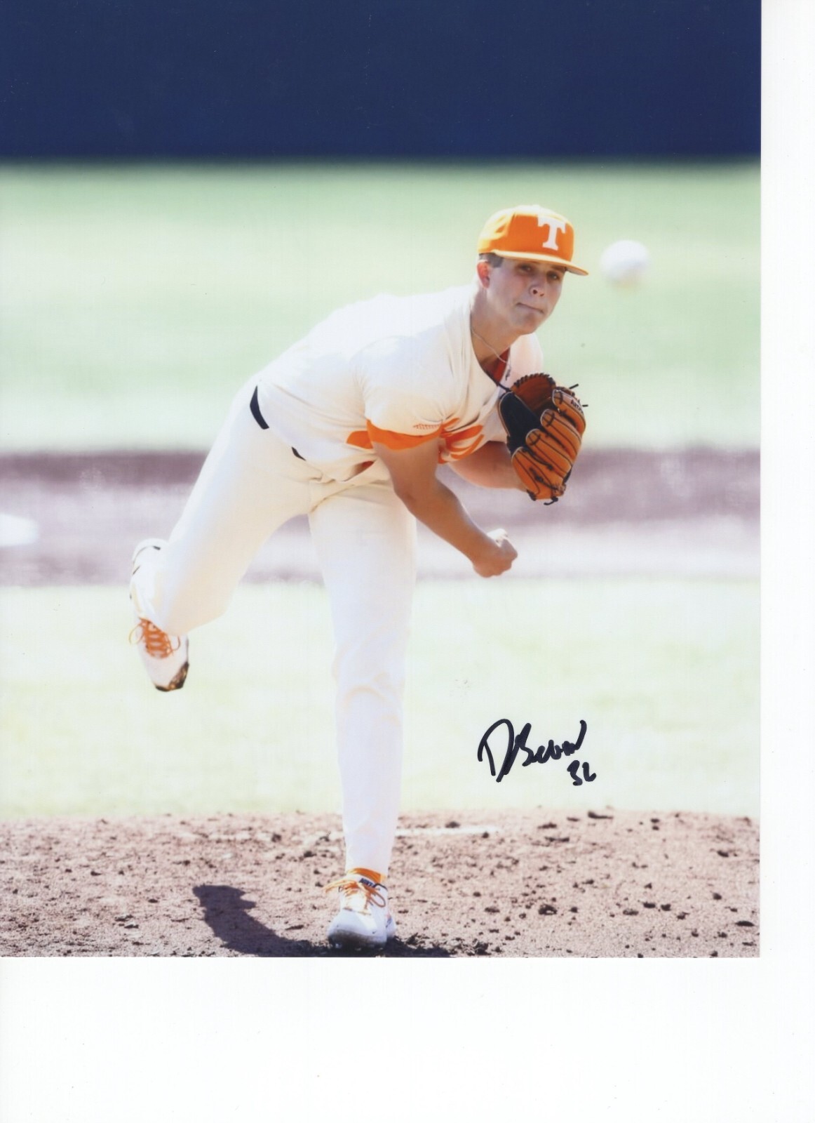 DREW BEAM TENNESSEE VOLS BASEBALL SIGNED 8X10 PHOTO W/COA #2 | eBay