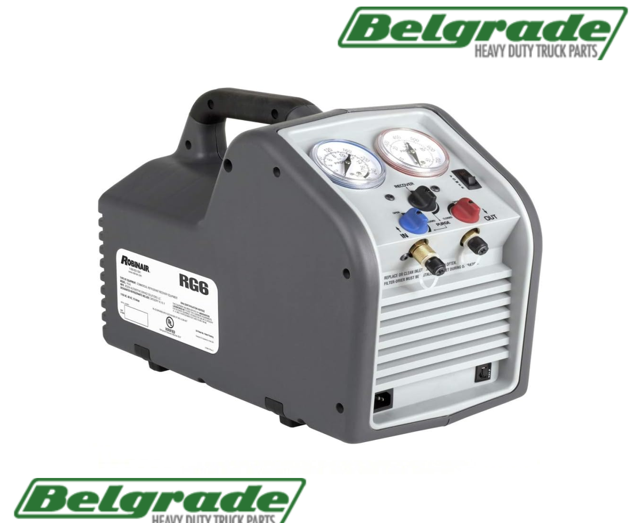 579.RARG6 - RG6 Portable Recovery Machine Robinair | eBay