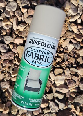 Rust-Oleum Outdoor Fabric Spray Paint MEDIUM GRAY - NEW Multiple ...