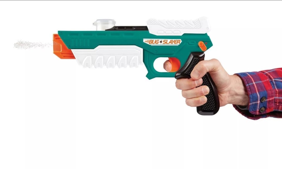 Bug Slayer Salt Blaster Bug Killer Fly Stopper Pistol Gun with Safety 🆕 ...