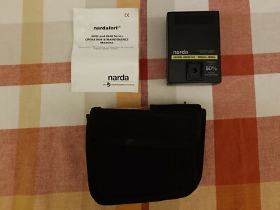NARDA nardalert personal monitor MODEL A8848-0.5 Radiation Detector ...