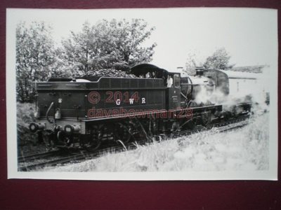 PHOTO GWR COLLETT 2251 0-6-0 LOCO NO 3205 | eBay UK