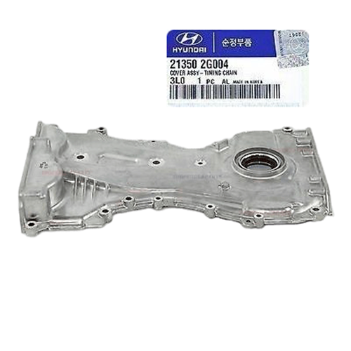 GENUINE 213502G004 Engine Timing Chain Cover for Hyundai Santa Fe 2009 ...