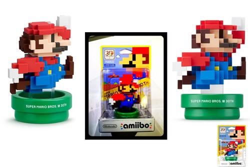 Amiibo Mario Style Rétro 8bit Moderne Couleurs Mario 30Th Anniversary ...