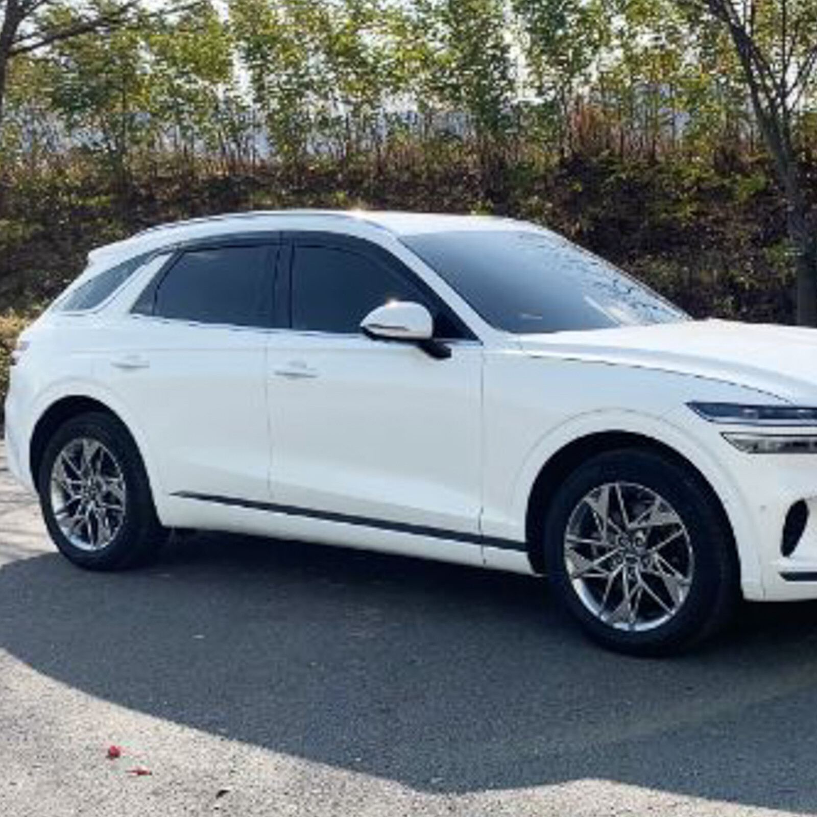 2022-2024 Genesis GV70 Rear Window Door Visor Vent Shade Rain Guard ...