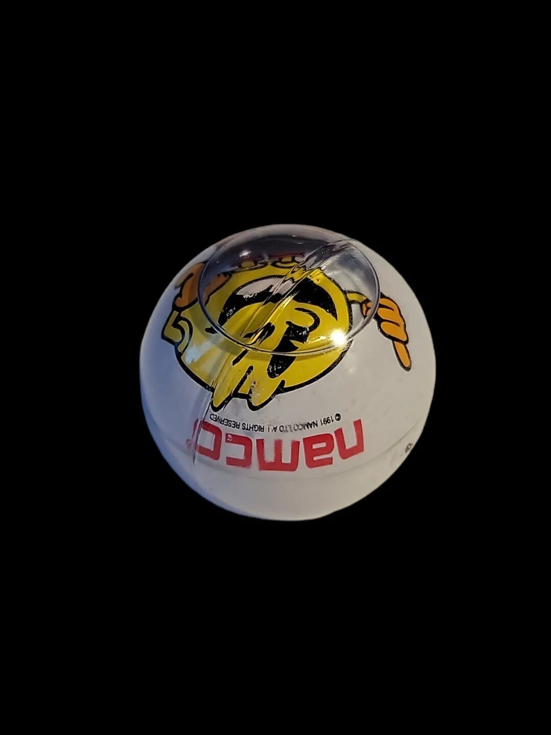 Pac-Man Ball Glide Ball Plastic Vintage 1991 Floating Slider RARE ...