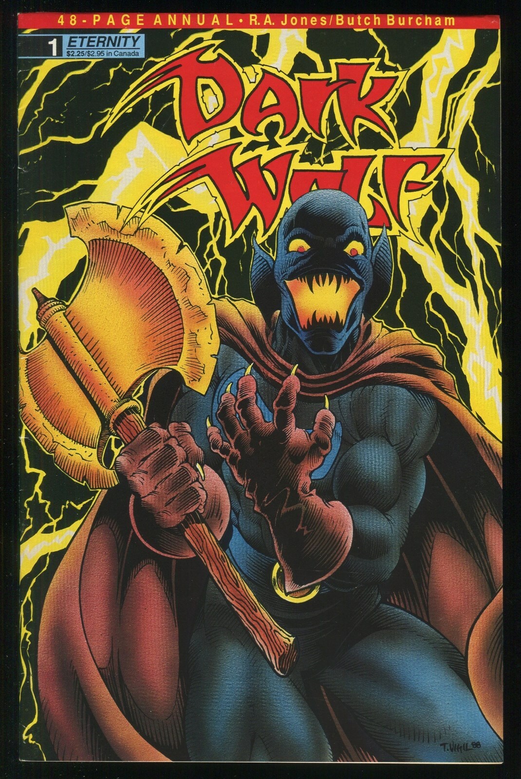 Dark Wolf Annual Eternity Comic Werewolf Like Batman Spawn Butch ...