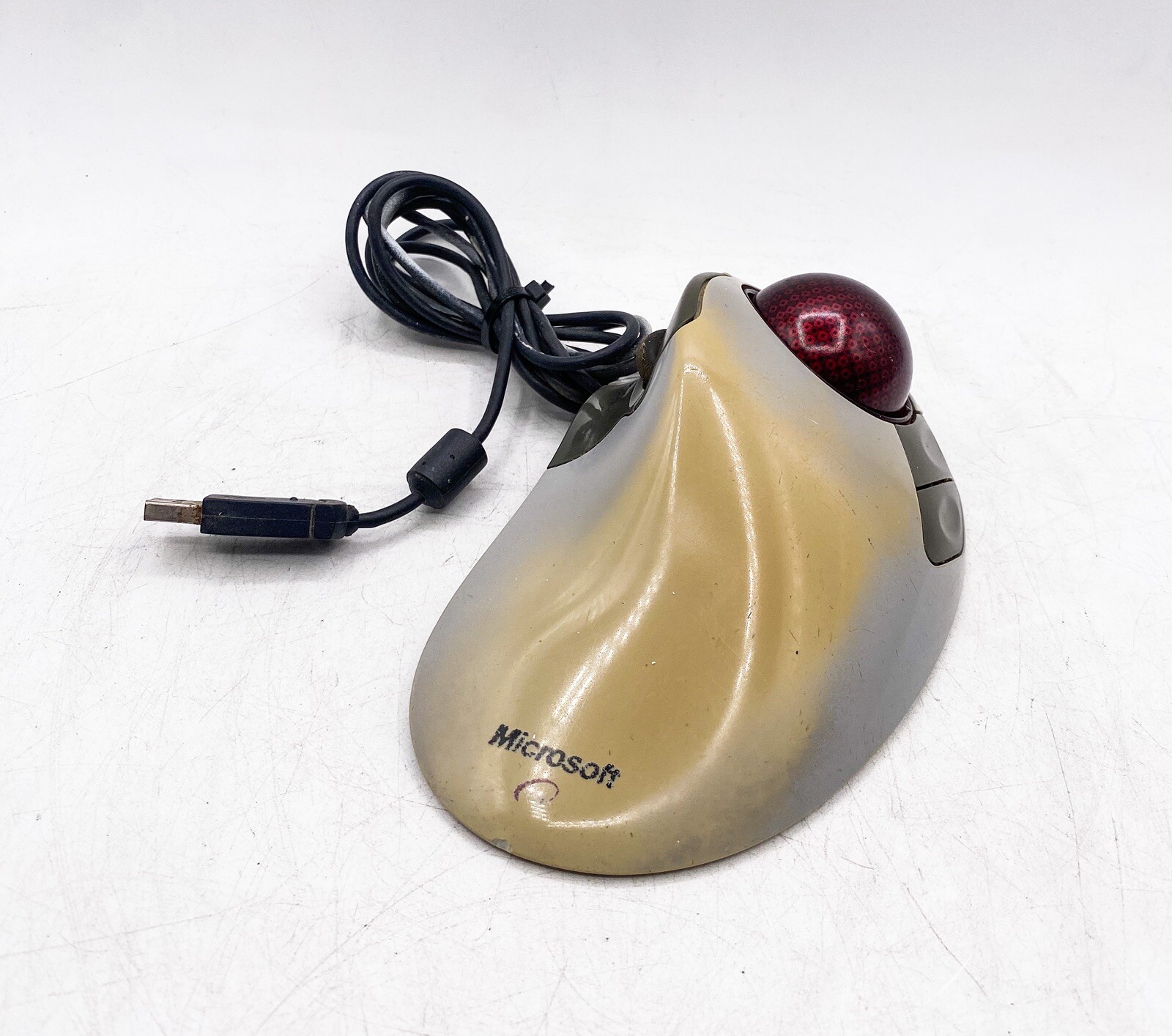 Microsoft Trackball Explorer 1.0 Mouse PS2/USB Compatible X08-70390 ...