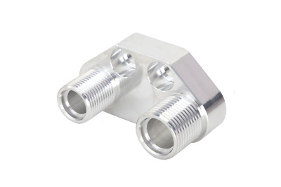 Sanden 7B10 Straight Adapter Air Fitting SD7B10 Vertical Manifold #8 ...