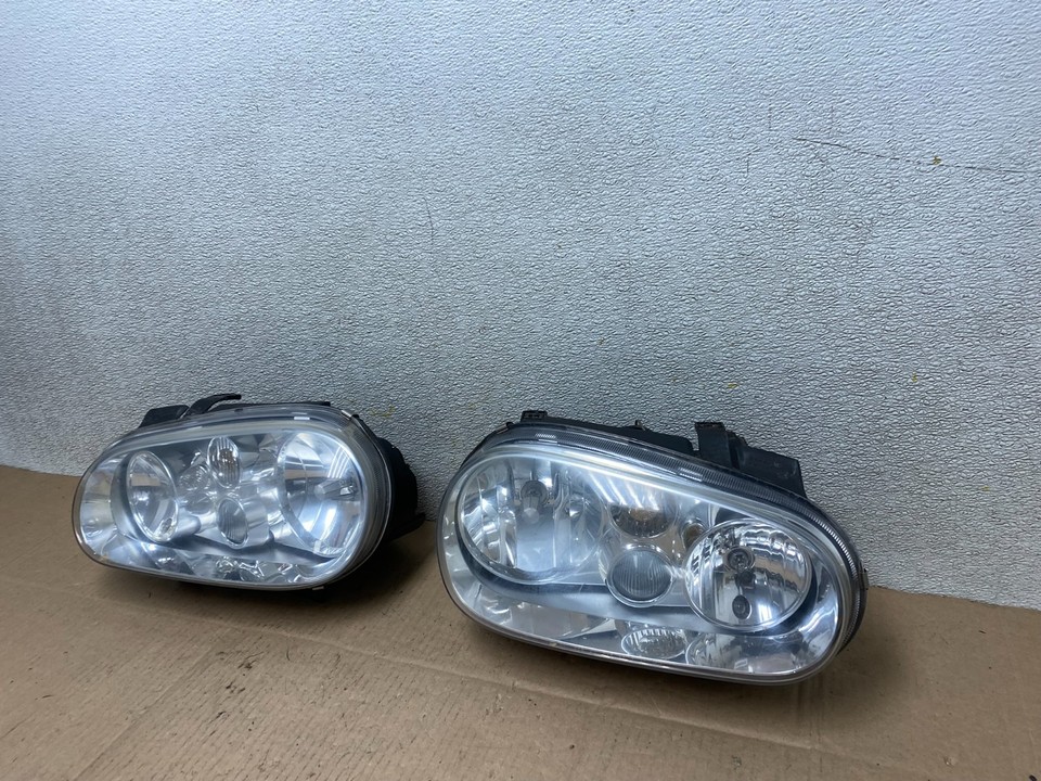 1997-2003 Volkswagen Golf MK4 Left+Right Side Set Halogen Headlights ...