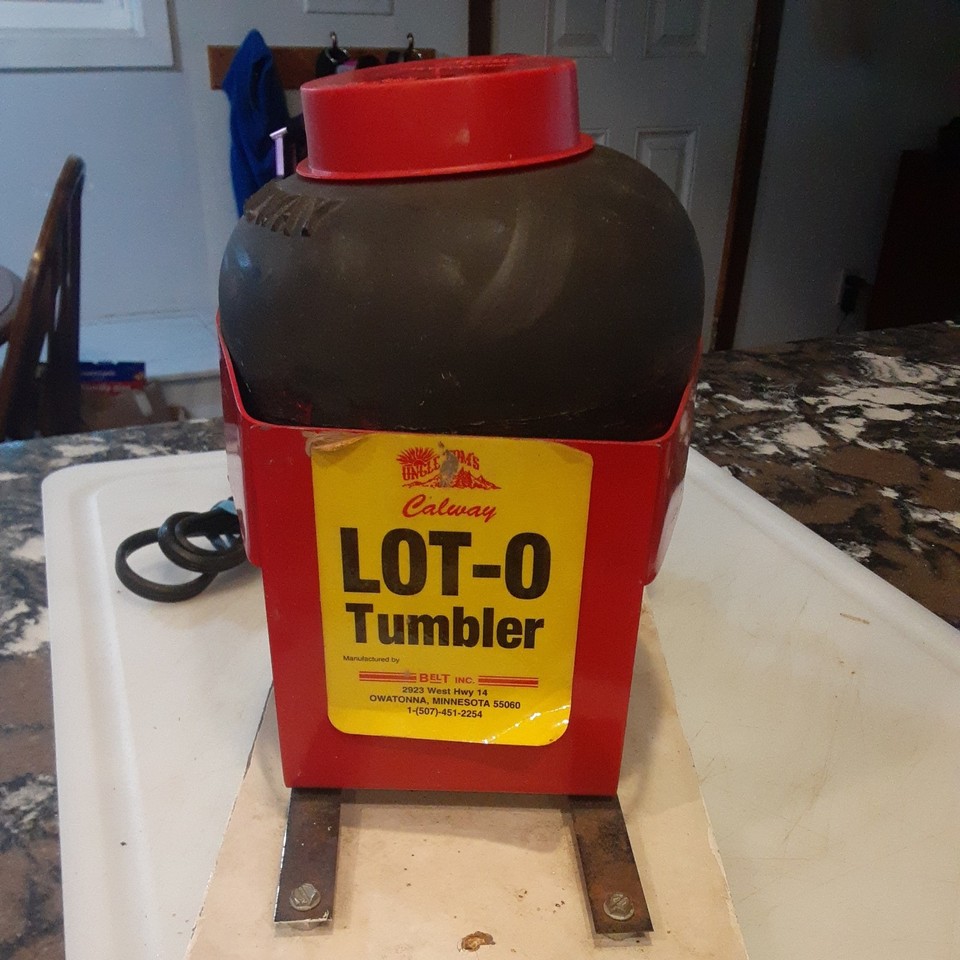 Calway Lot-O-Tumbler Single Bowl Vibratory Barrel Used | eBay