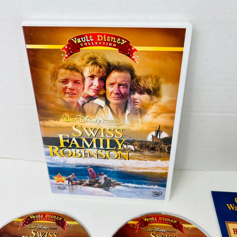 Swiss Family Robinson DVD 2002 Vault Disney Collection John Mills James ...