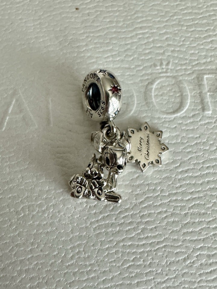 Authentic Pandora Charm, Disney Bambi and Thumper Dangle RETIRED CHARM ...
