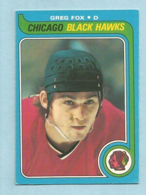 1979-80 O-Pee-Chee OPC Hockey Greg Fox #116 Chicago Black Hawks EX/MT ...