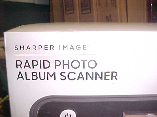 SHARPER IMAGE Rapid Photo Album Scanner | eBay