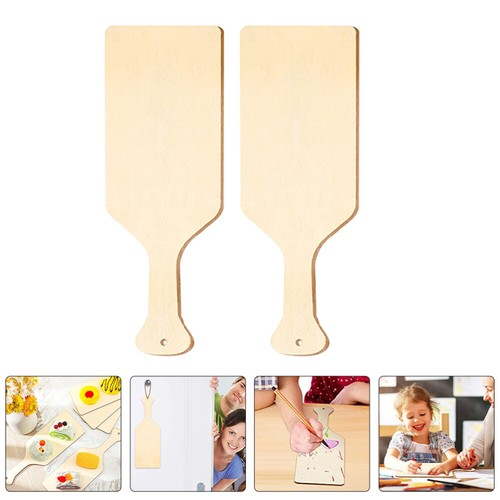 6 Pcs Planche À Découper En Bois Pagaies Main Ébauches De Pour L ...