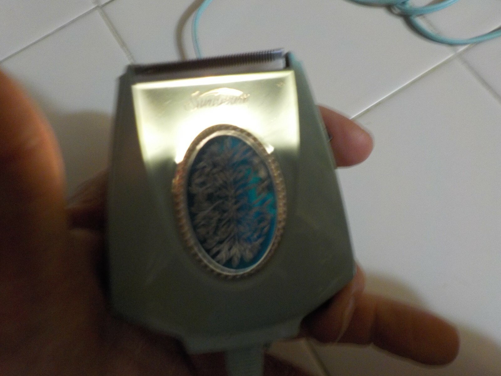 Vintage 1960's Lady Sunbeam Electric Shaver With Built-In Light with ...