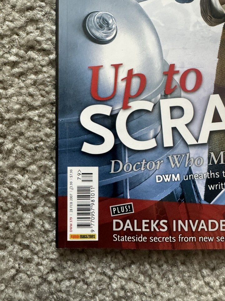 Doctor Who Magazine #379 - FEB 2007 DWM | eBay UK