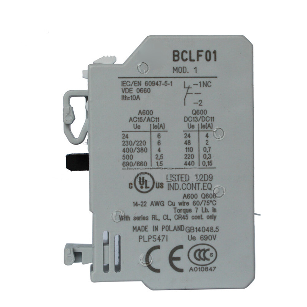 60947-5-1 1NC Auxiliary Contact For GE BCLF01 | eBay