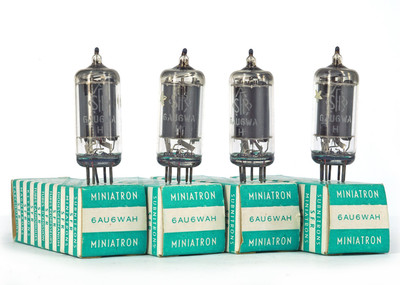 ONE 6AU6WAH/6AU6 SFR NOS FRANCE Tube Röhre Lampe TSF Valvola Valve 진공관 ...