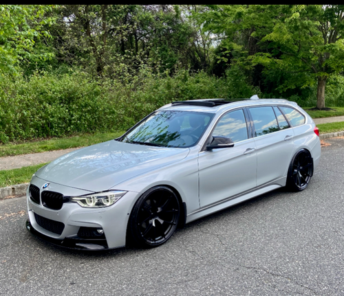 20" Wheels Aodhan AFF7 20x9 +30 / 20x10.5 +35 5x120 Matte Black Rims ...