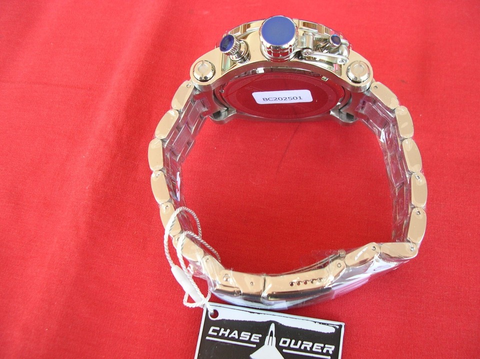 Chase Durer Men's Watch - 52mm, Steel CDW-0187 NEW | eBay