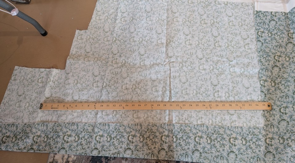 PLK Studio Filigree Duck Juniper Fabric 2yds + Bonus | eBay