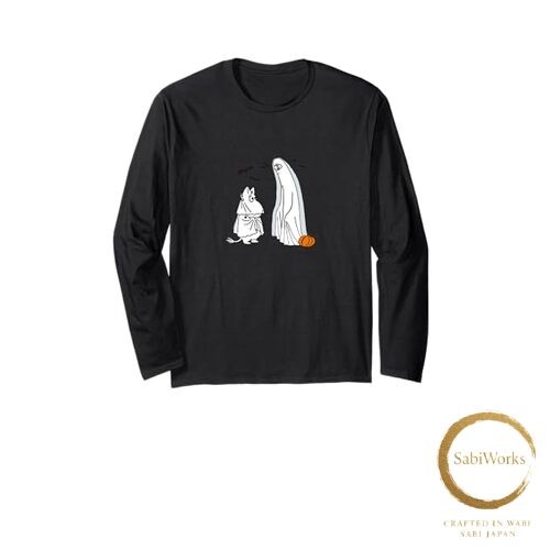 New Moomin Ghost Costume Long Sleeve T-Shirt | eBay