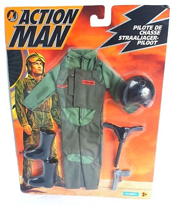 Hasbro 12" ACTION MAN US AIRFORCE FIGHTER PILOT SOLDIER Figure OUTFIT ...