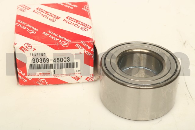 9036945003 Genuine Toyota BEARING (FOR FRONT AXLE HUB), RH/LH 90369 ...