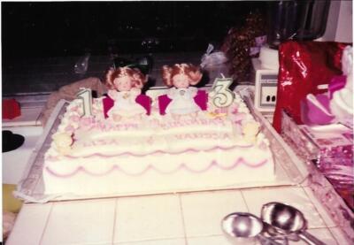 FOUND CAKE PHOTOGRAPH Color FREE SHIPPING Original Snapshot VINTAGE 29 ...