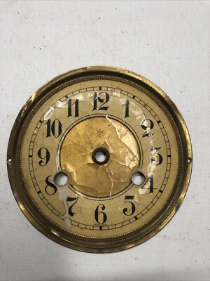 Vintage Antique Junghans Wall Clock Face PARTS REPAIR | eBay
