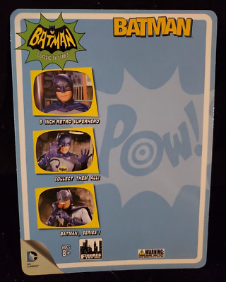 BATMAN - 8" Action Figure Card Back Only / 2014 FTC Figures Toy Company ...
