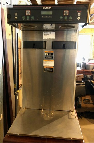 BUNN Coffee & Tea Brewer Commercial High-Volume with Hot Water Faucet ...