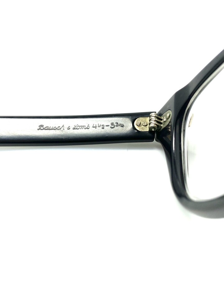RARE Vtg 1950’s Bausch & Lomb black (Johnny Depp Cash Eyeglass ...