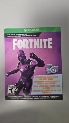 Dark Vertex Fortnite Bundle Code +500 V-BUCKS | eBay
