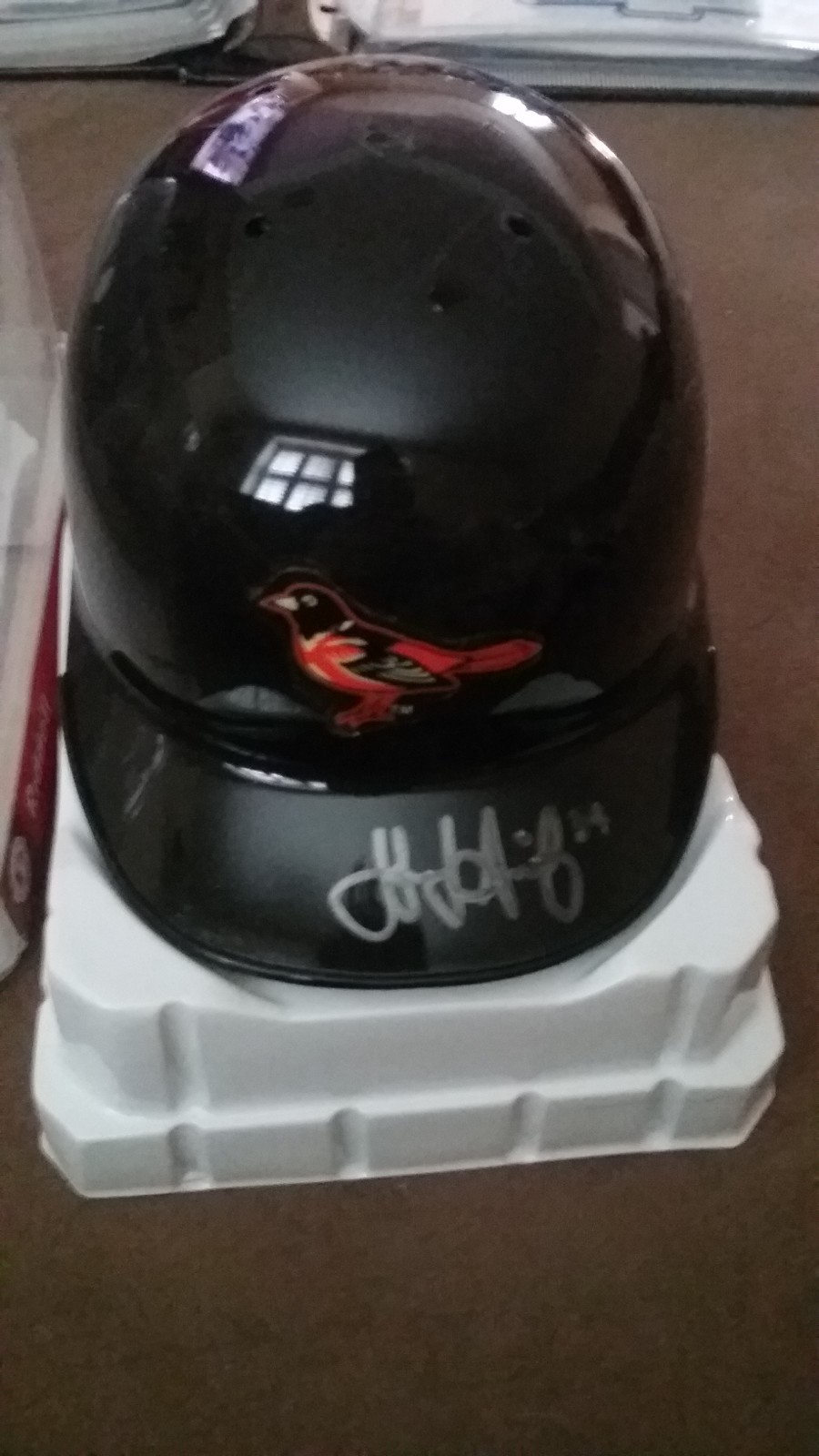 Jake Arrieta signed autographed Baltimore Orioles Ridell MLB Mini ...