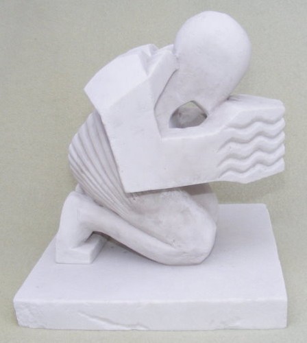 PRAYING SHELL - 20cm version of sculpture at Morecambe Bay - limited ...