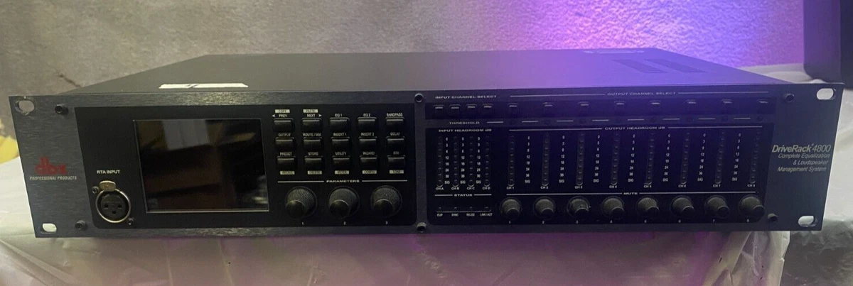 Dbx DriveRack 4800 EQ And Loudspeaker Management System, 57% OFF